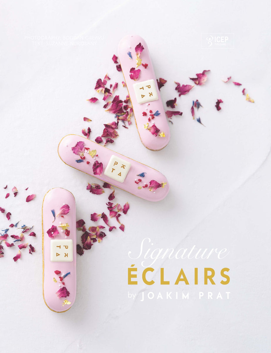 Book "Signature Éclairs" by Joakim Prat – ICEP HOTEL SCHOOL