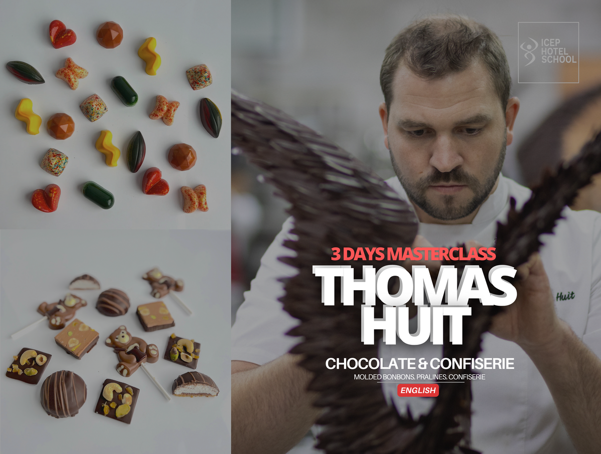 Chocolate & Confiserie MasterClass with Thomas Huit – ICEP HOTEL SCHOOL